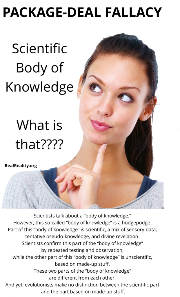Package-Deal Fallacy of the Body of Knowledge - Real Reality