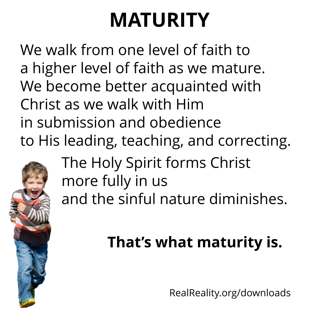 Maturity - Real Reality