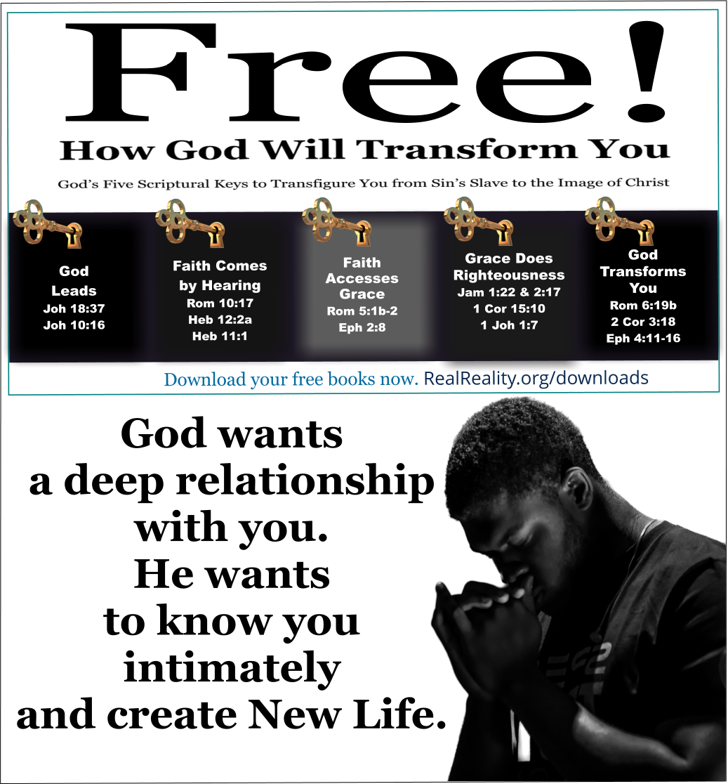God wants a deep relationship with you. He wants to know you intimately ...